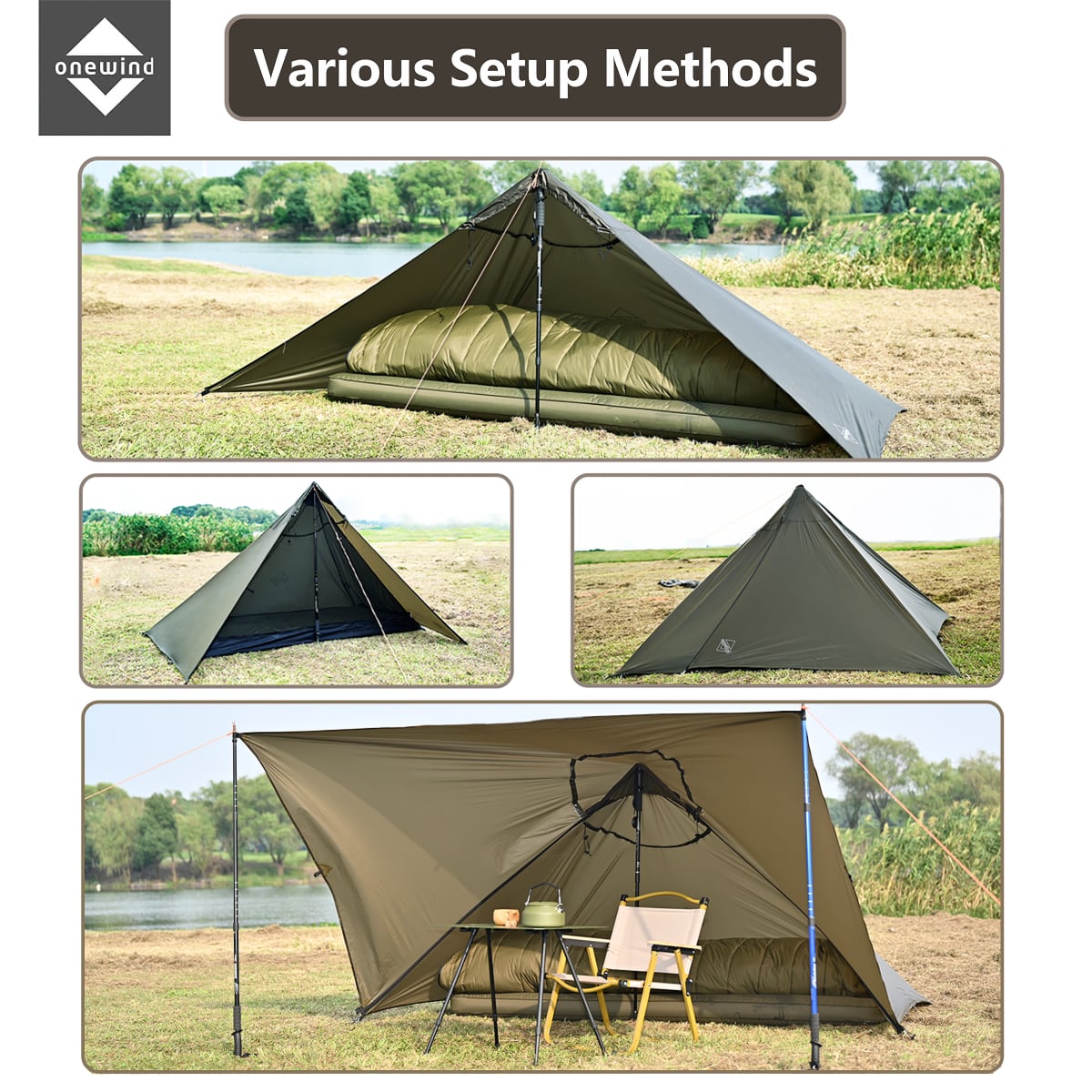 Solitary Ultralight Cape Shelter: Versatile Outdoor Shelter